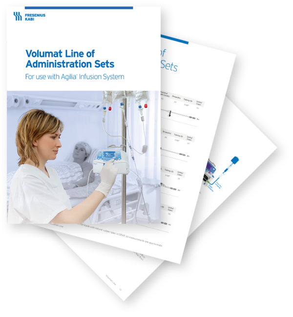 Volumat Line Agilia Sets - Fresenius Kabi